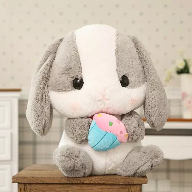 Buy Cute long-eared rabbit plush Doll Toy Bunny rabbit doll pillow doll ...