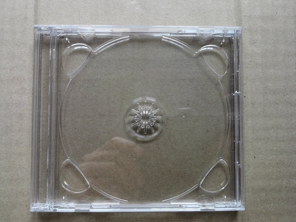 進口CD盒子 光碟盒 碟盒 黑色託架CD盒 黑底盒 塑膠收納盒