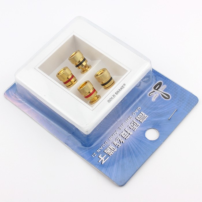 Genuine audio 4 -hole wiring pillar panel 4 -bit audio box panel 86 ...