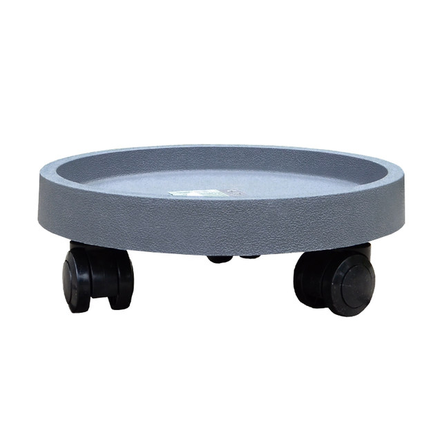 Flower pot tray with wheel thickened base roller pot plastic large ...