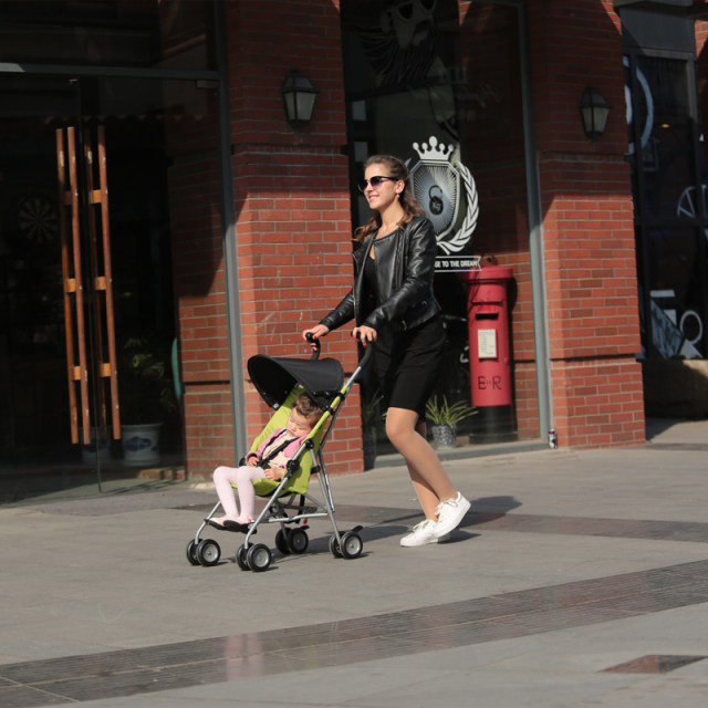 Japan COOLKIDS ultra -light stroller lightweight folding sheltering ...