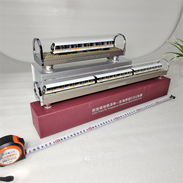 Singapore R151 Long Lumpur MRT Metro Tangshen T251 alloy train model HO ...