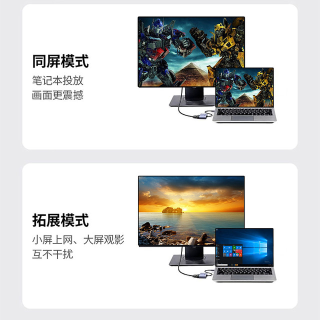 Tengfei Typec to HDMI Expansion VGA Applicable Huawei Notebook Apple ...