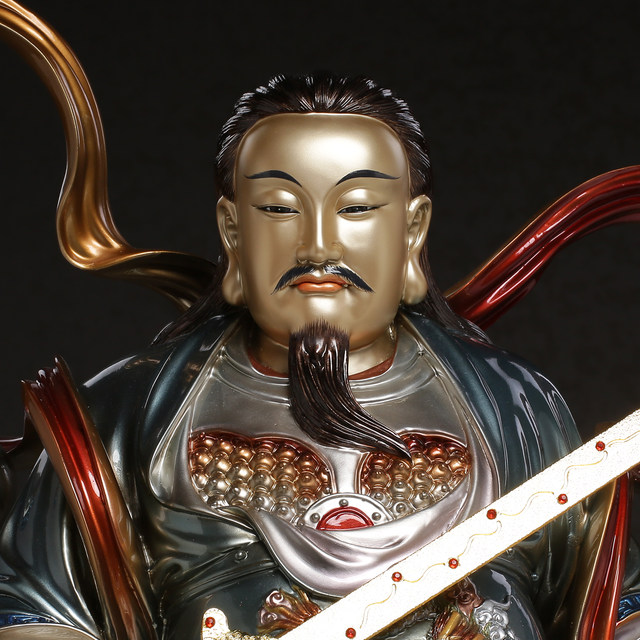 Beijing Copper Zhenwu Emperor Xuantian God Statue Bronze Sculpture ...