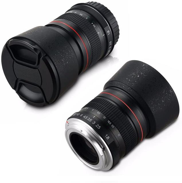 85mm F1.8 aperture fixed focus manual focus full-frame portrait lens ...