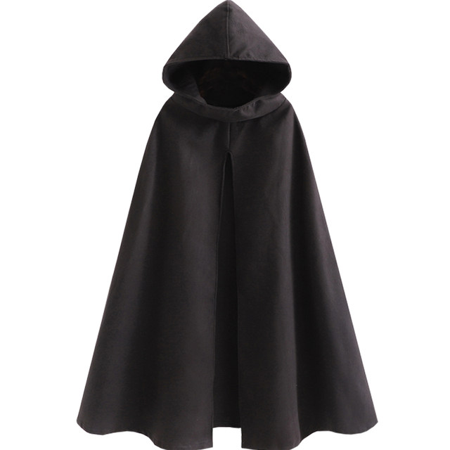 Niche loose split Dark Trench Cloak Cloak Personalized Mysterious ...