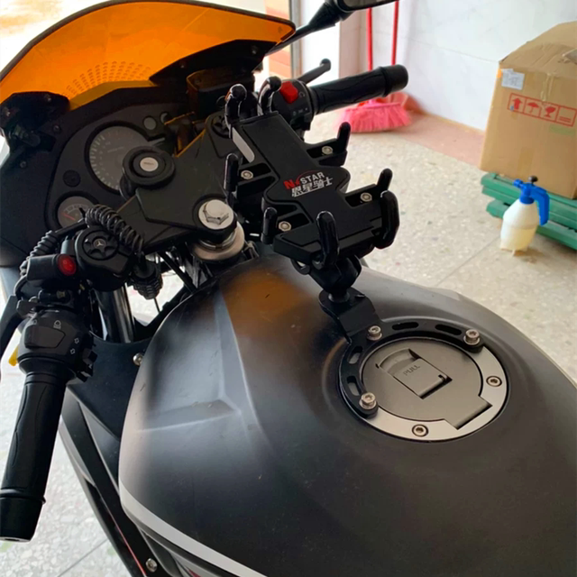 Motorcycle fuel tank mobile phone stand navigation TR300 fuel tank ...