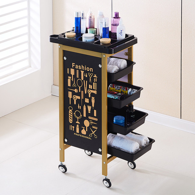 New style hair salon tool cart, multi-functional storage rack, hair bar ...