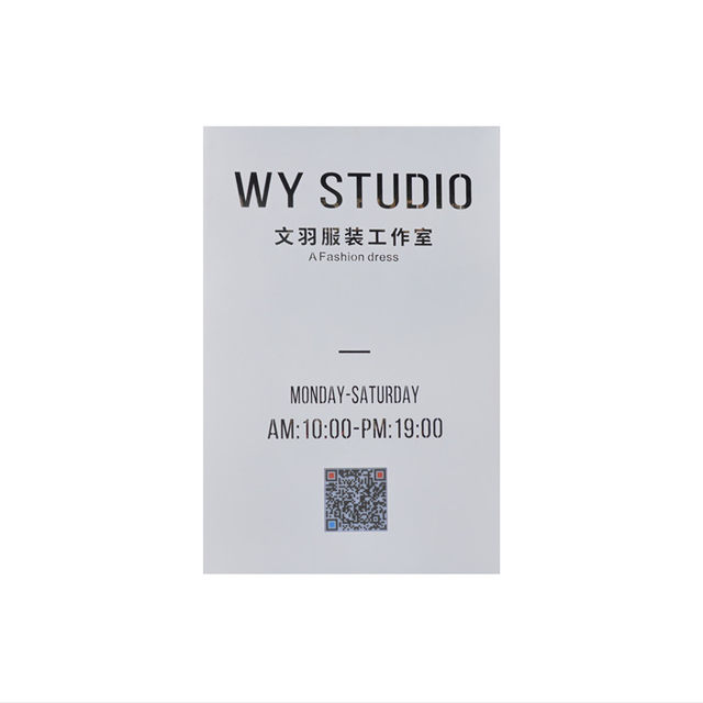 Creative hollow light box custom door sign custom LED billboard ...
