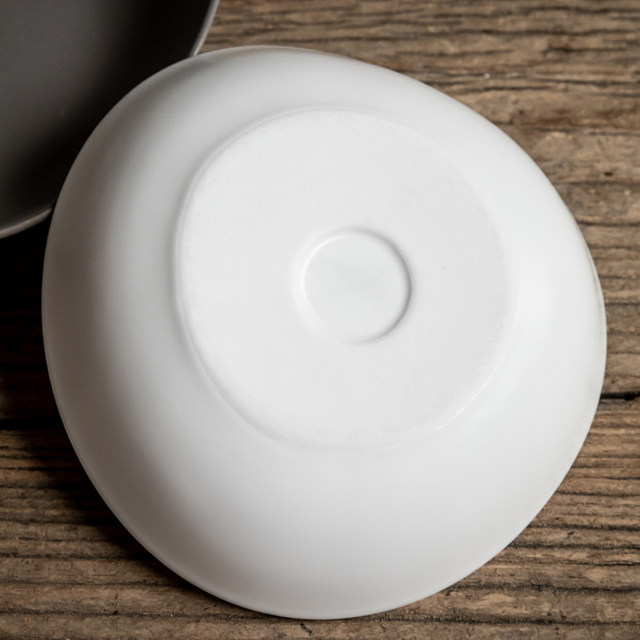 Lane tail niche triangular plates beautiful fruit plate irregular ...