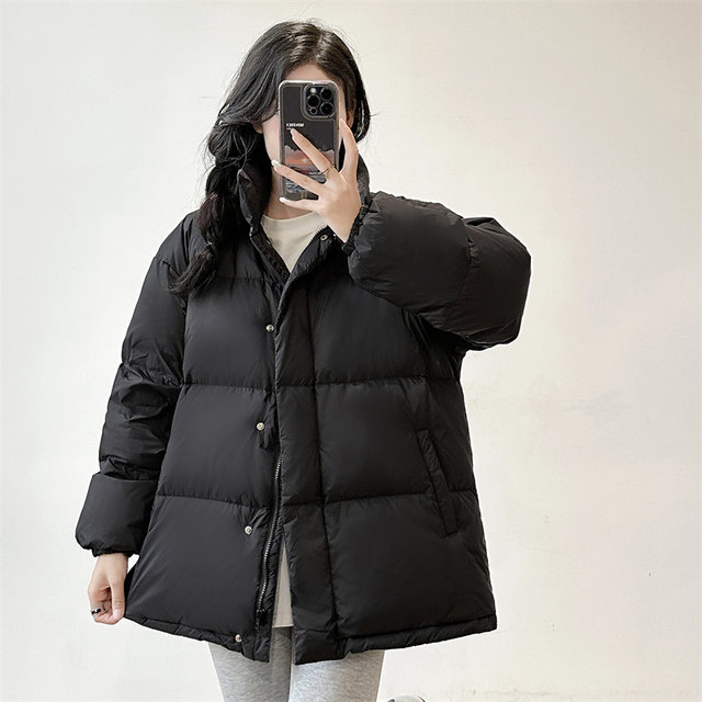 The anti -season and Korean version of Dongdamen stand -up collar loose ...