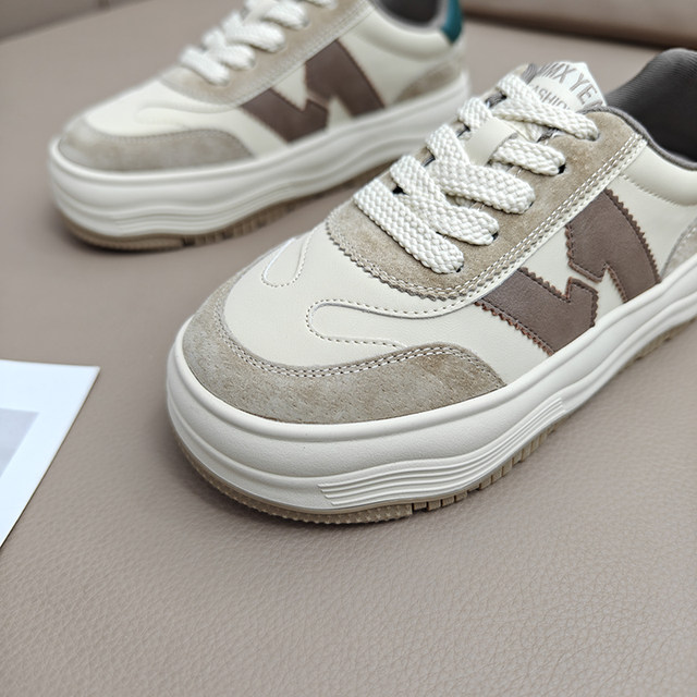 Dexun shoes women's shoes 2024 new retro thick-soled popular versatile ...