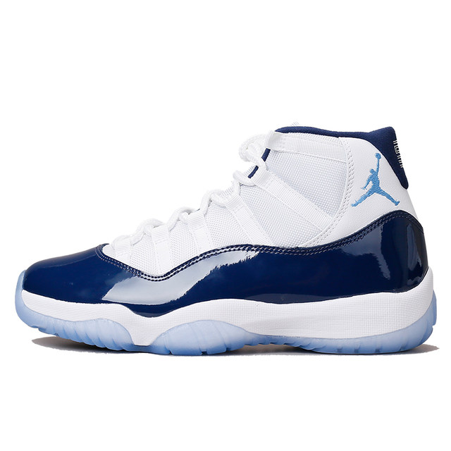 University of North Carolina AIR JORDAN 11 UNC AJ11 Midnight Blue Navy ...