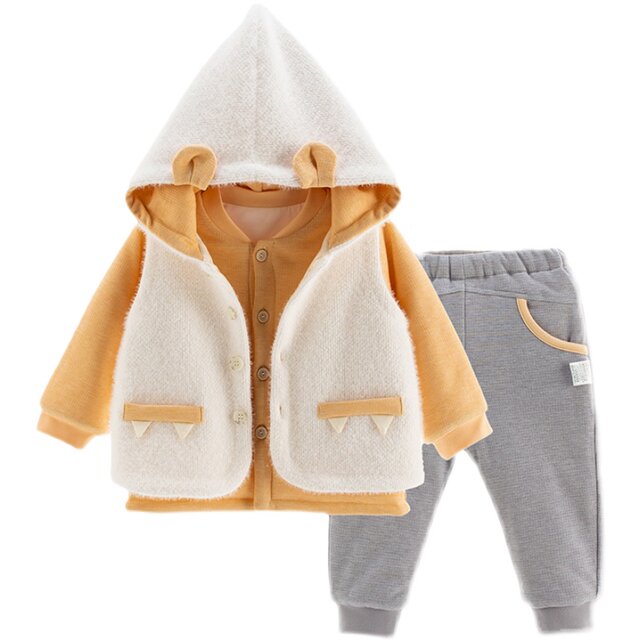 Children's tai boy and girl baby autumn and winter cotton vest three ...
