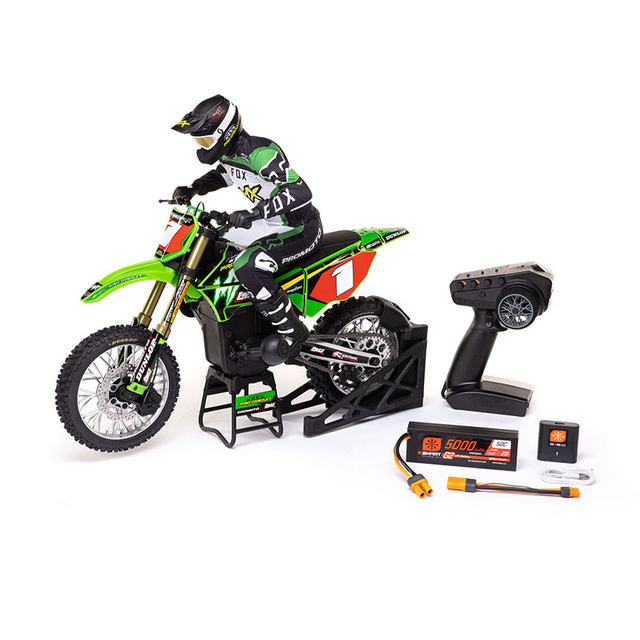 Losi 1/4 Promoto remote control motorcycle off-road racing electric ...