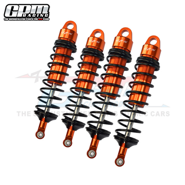 GPM TRX 1/8 4WD Sled SLEDGE Aluminum Alloy Bold Shock Absorbent Cover ...