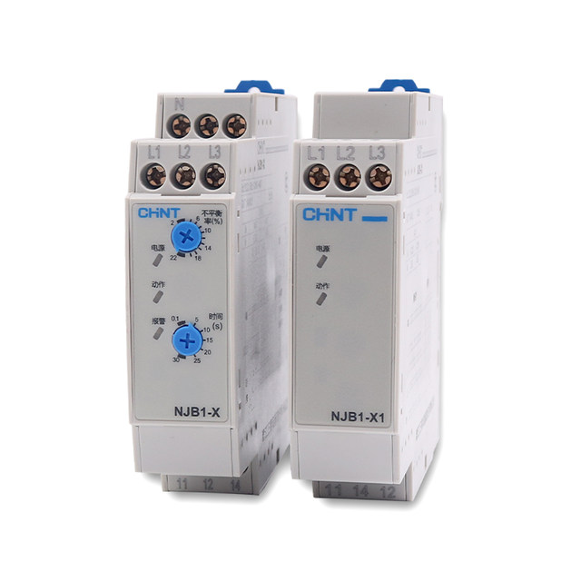 Chint NJB1-X1 motor X phase sequence failure phase loss relay 380V ...