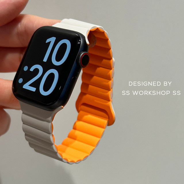 New silicone magnetic starlight color iwatch strap summer 8 suitable ...