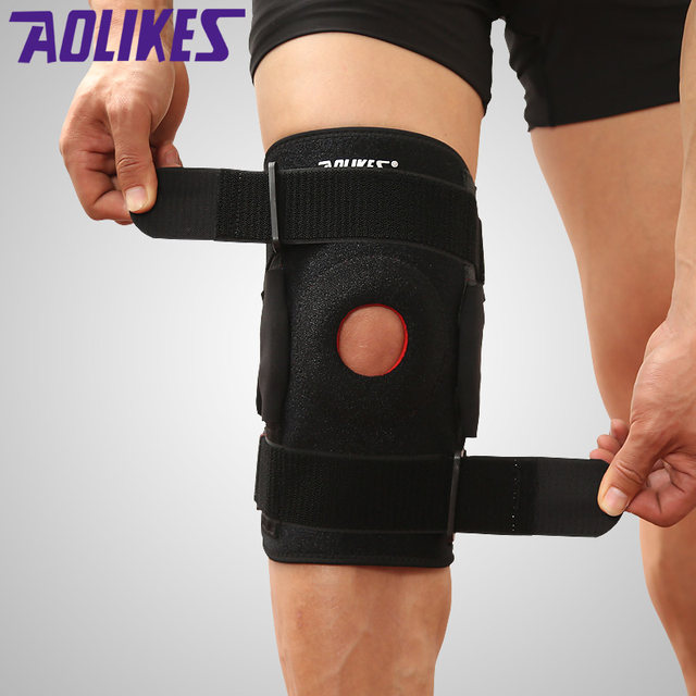 Meniscus sports knee pads running ligament protection steel plate ...