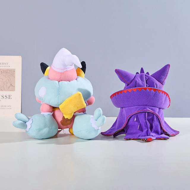 Japanese pokemon genuine Pokémon Pokémon Halloween Pikachu doll plush toy