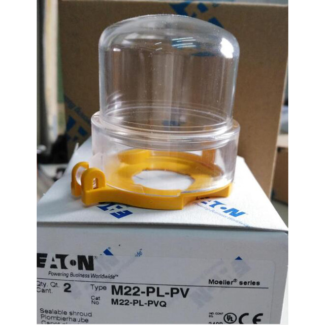 EATON MOELLER Emergency Stop Button Protection Cover M22-PL-PV Brand ...