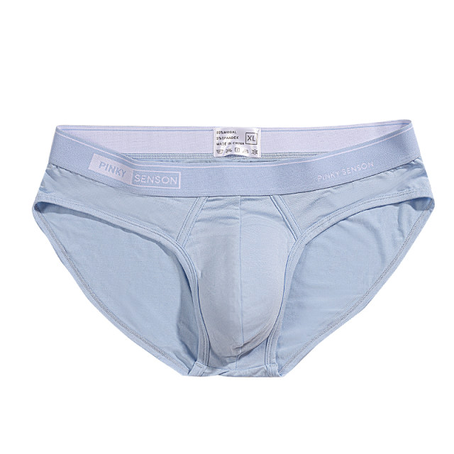 Mr. Langxi 3 pairs of men's underwear Modal solid color thin large size ...