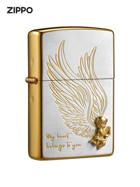 Zippo lighter genuine Cupid's Arrow gift box kerosene personalized ...