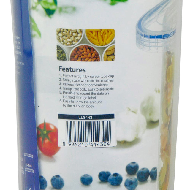 Lexiele Following Plastic Circular Fresh Box Sealing Bar Kitchen Grain ...