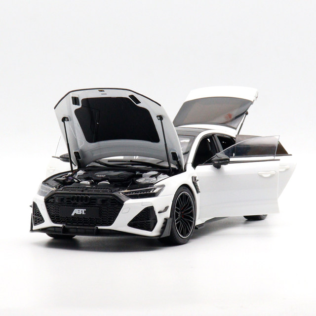Limited Audi RS7 ABT modified version Kengfai Qihui 1:18 Audi alloy ...