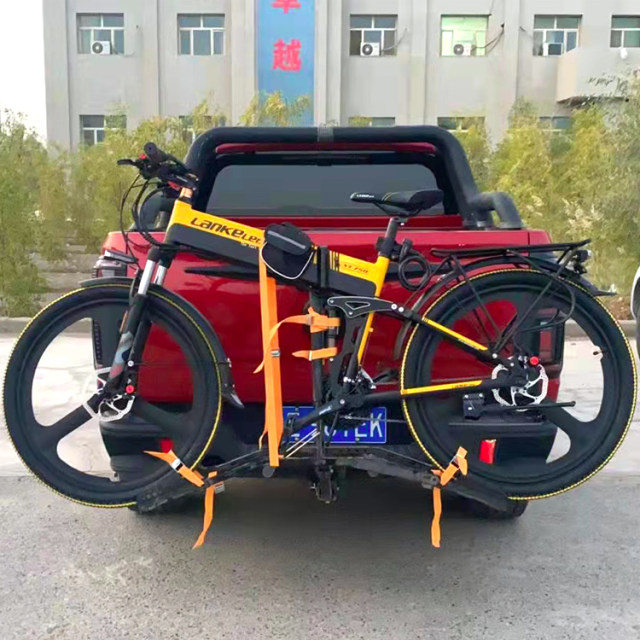 Car bicycle placement rack car trunk rear rear mount SUV folding ...