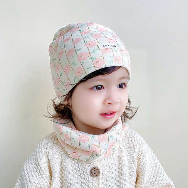 Baby neck gaiter autumn and winter children's neck gaiter pure cotton ...
