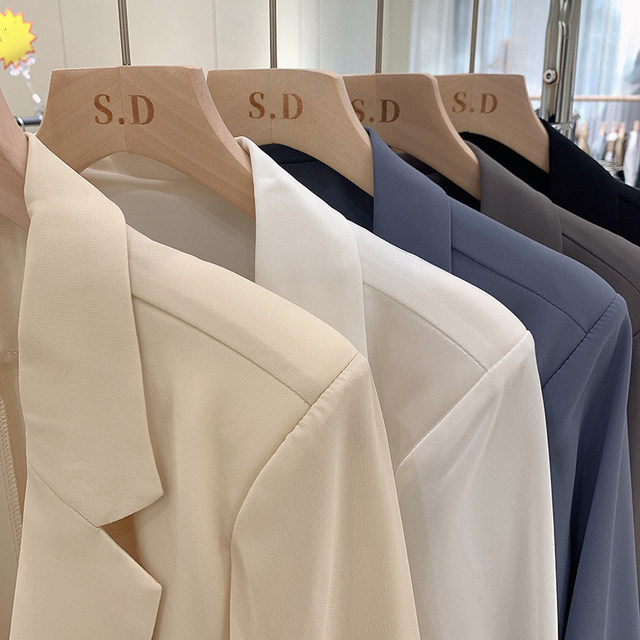 Summer new sun protection small suit 1902 elegant thin chiffon suit ...