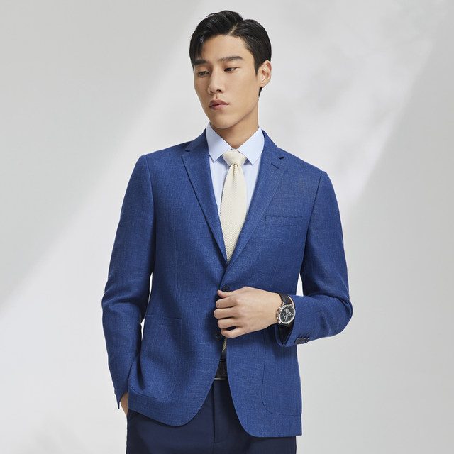 Youngor men's suit spring new official business casual wool linen ...