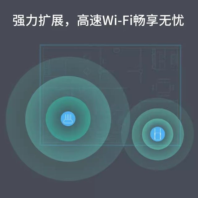 Pulian TP-LINK wireless signal amplifier WiFi6 signal enhancer 5G dual-band 1200M Gigabit ...