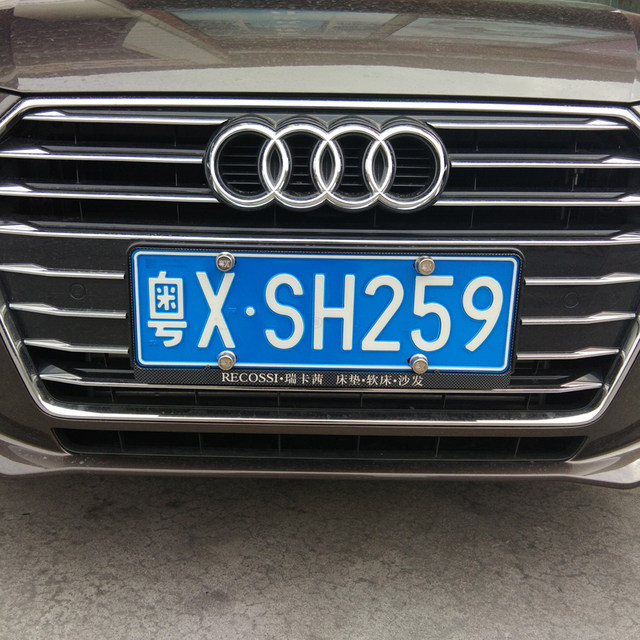 DIY personalized license plate rack Mercedes -Benz Audi Land Rover ...