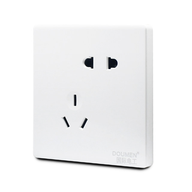 International electrician type 86 concealed white wall switch socket ...