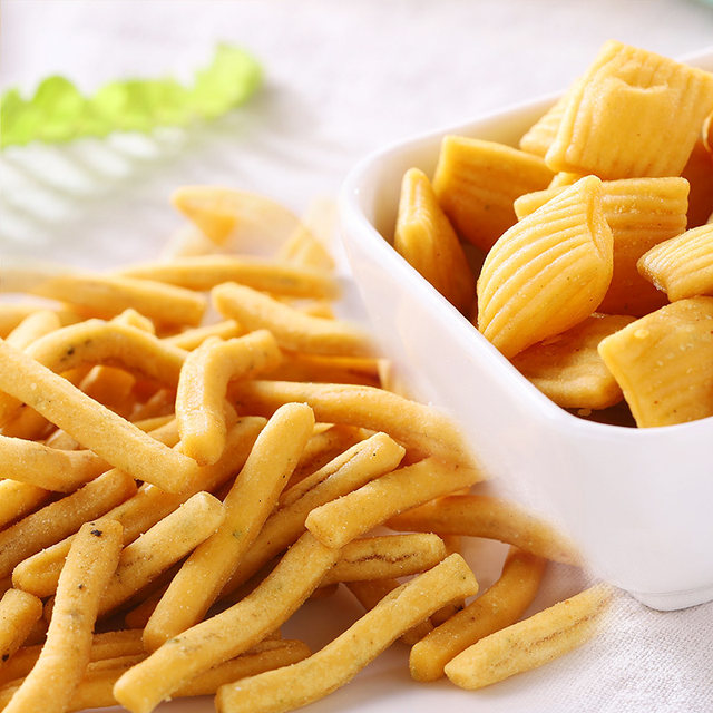 Aishang Mimi Shrimp Crackers and Crab Flavored Granules Large Portion ...
