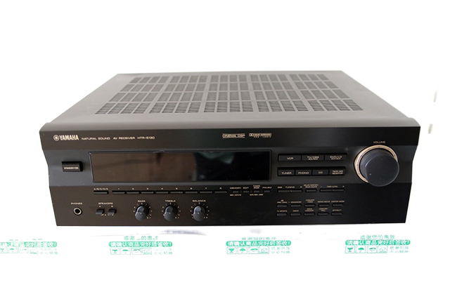 Second-hand imported original Yamaha HTR-5130 home 5.1 channel power amplifier Dolby home ...