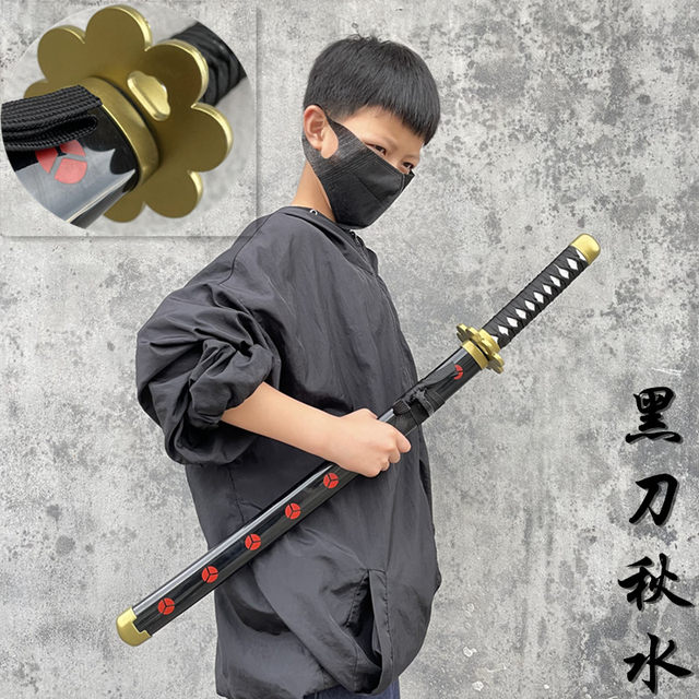 Japanese Manga One Piece Zoro Three-Sword Style Saber Iai Wooden Sword ...