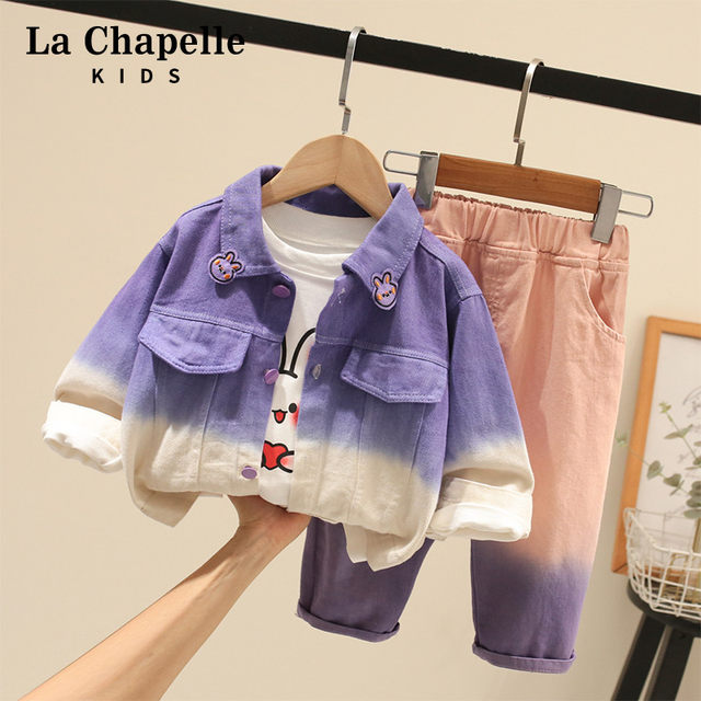 La Chapelle children's clothing girls' suit spring and autumn 2025 new ...