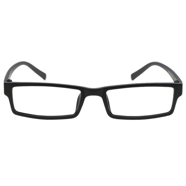 Yellow-green men and women same style rectangular myopia glasses frame tr90 animation 2D ultra ...