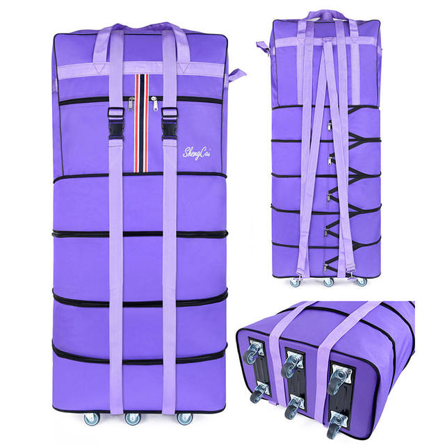 Large-capacity 158 aviation checked bag, study abroad suitcase ...
