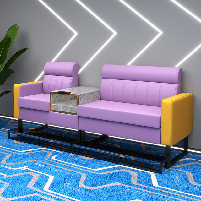 Billiards sofa table and chair combination viewing chair billiard hall ...