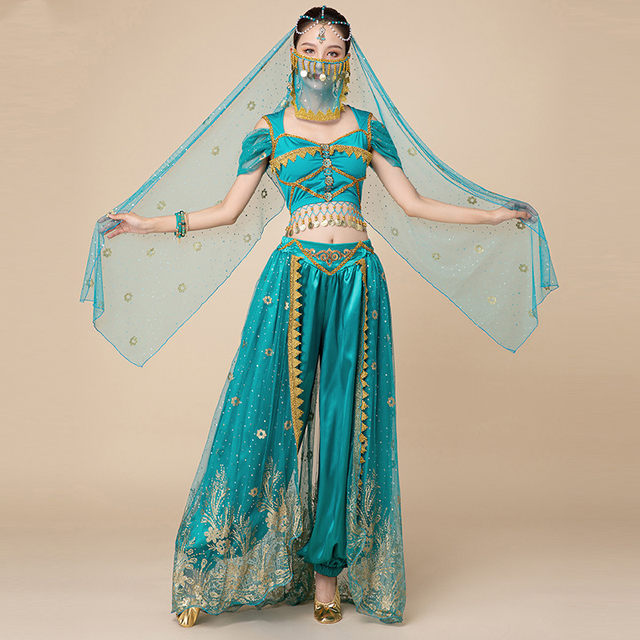 Western style women's clothing, folk dance performance costumes, exotic ...