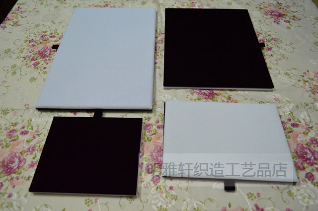Jewelry watch display counter velvet mat black and white double-sided ...