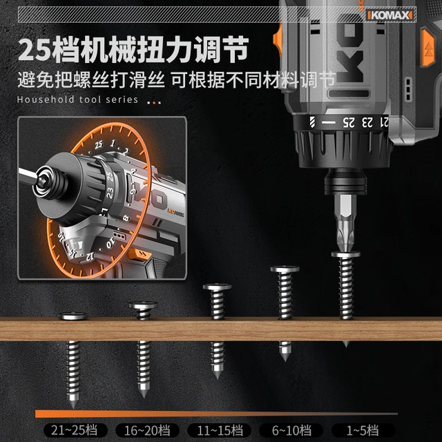 Brushless lithium battery upper machine Handheld electric screwdriver ...