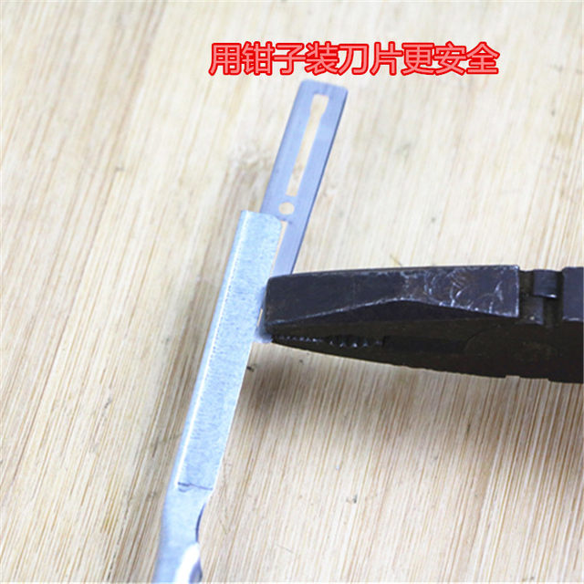 Pig hair shaving knife, pig hair plucking knife special knife holder ...