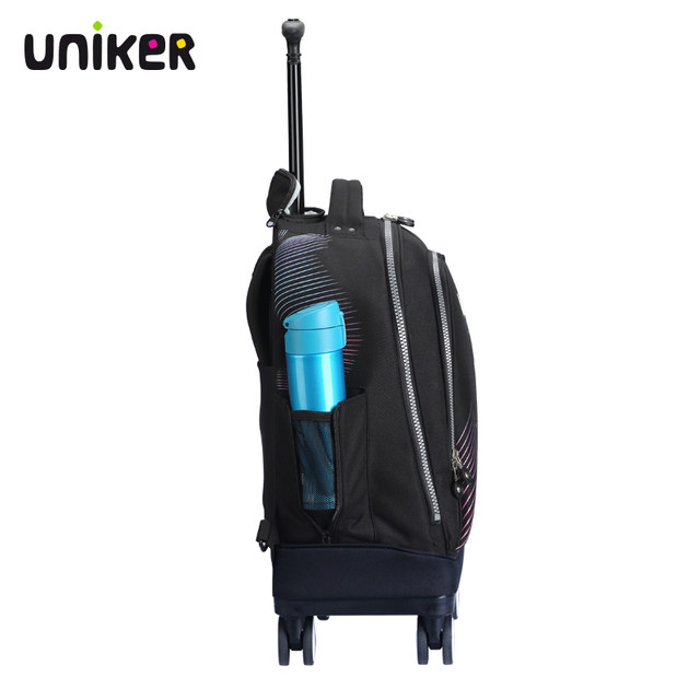 Uniker Trolley School Bag Male Middle School Student Backpack Female ...