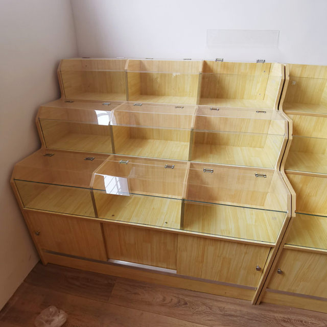 Supermarket shelves, snack bulk cabinets, food display cabinets, candy ...