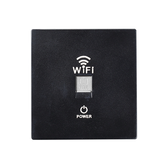 Embedded 86 wall wireless router AP smart panel gigabit wifi socket ...